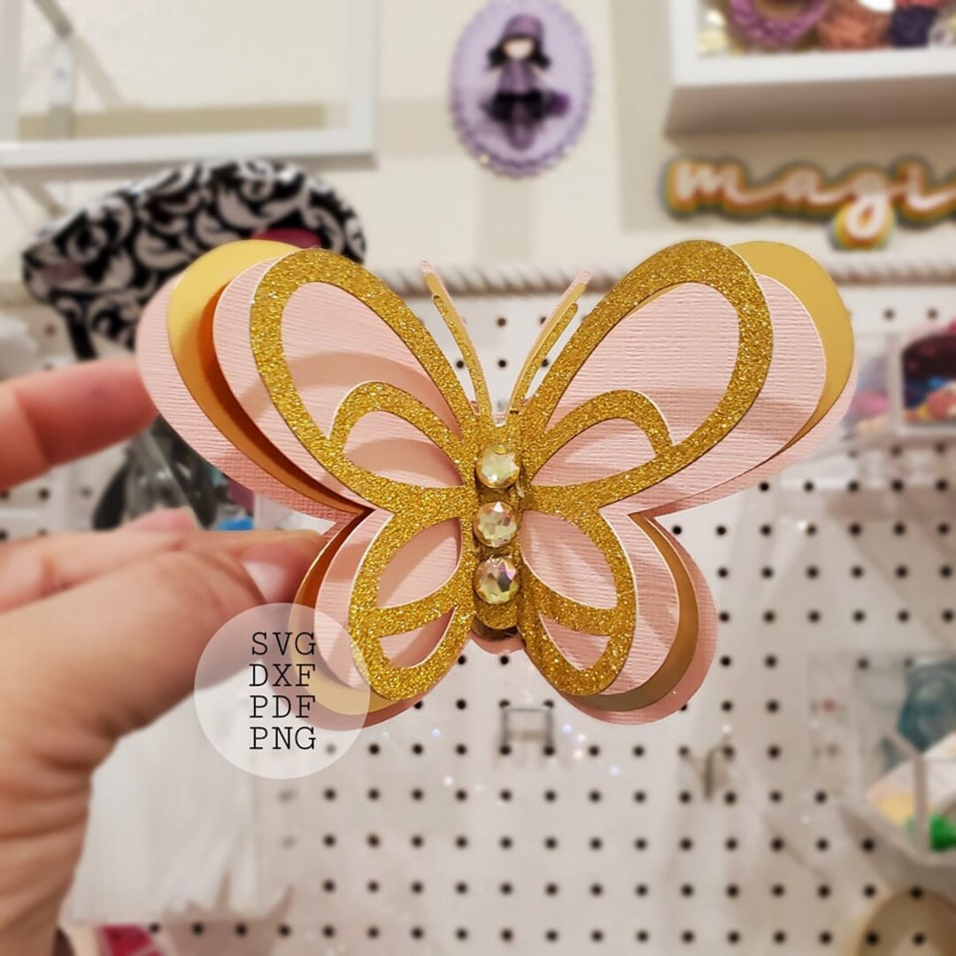 Svg/dxf/png/pdf Butterfly FILE - Etsy