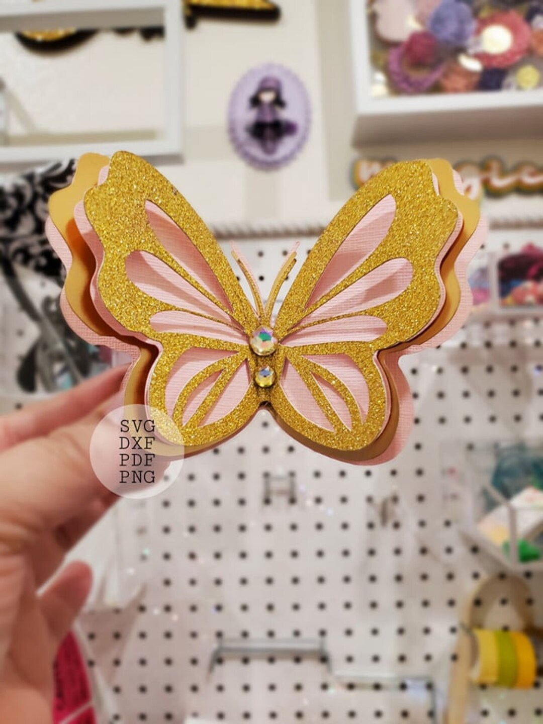 Svg/dxf/png/pdf Butterfly FILE - Etsy