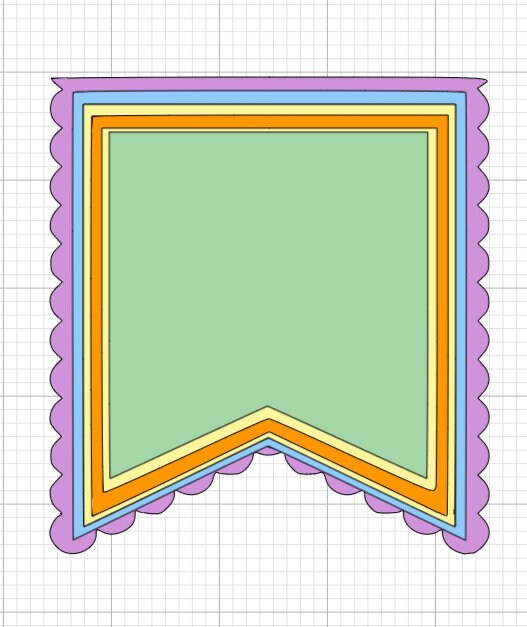 Square Flag Svg/dxf/png Cutting File - Etsy