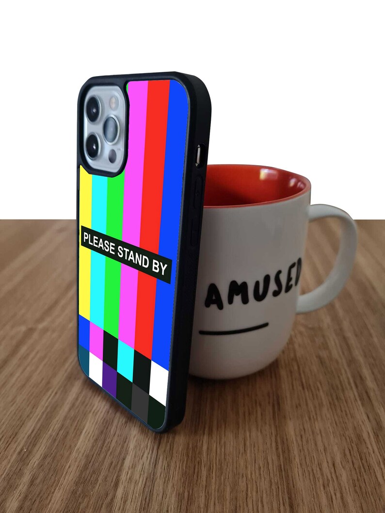 VHS No Signal Please Stand by Coloured Stripes Quirky Stylish - Etsy