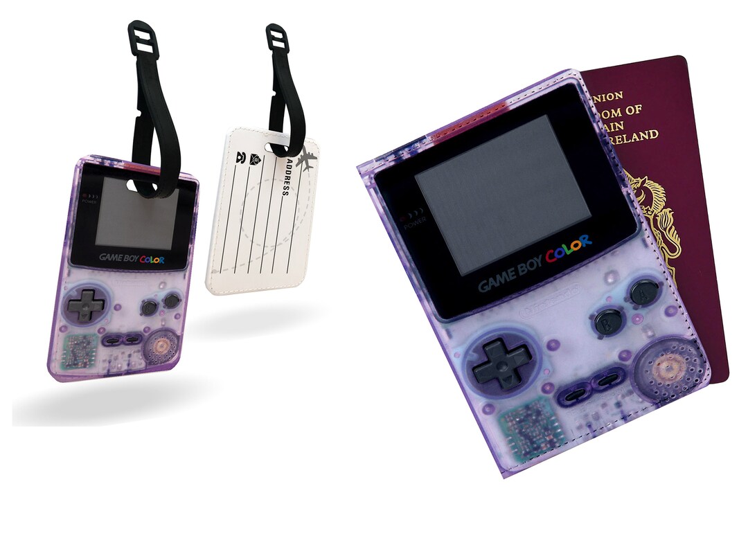 Post Apocalyptic Game Boy Device Classic Travel Essential Passport ...