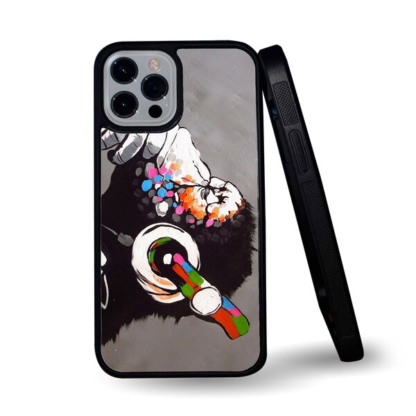 Banksy iPhone Case - Etsy
