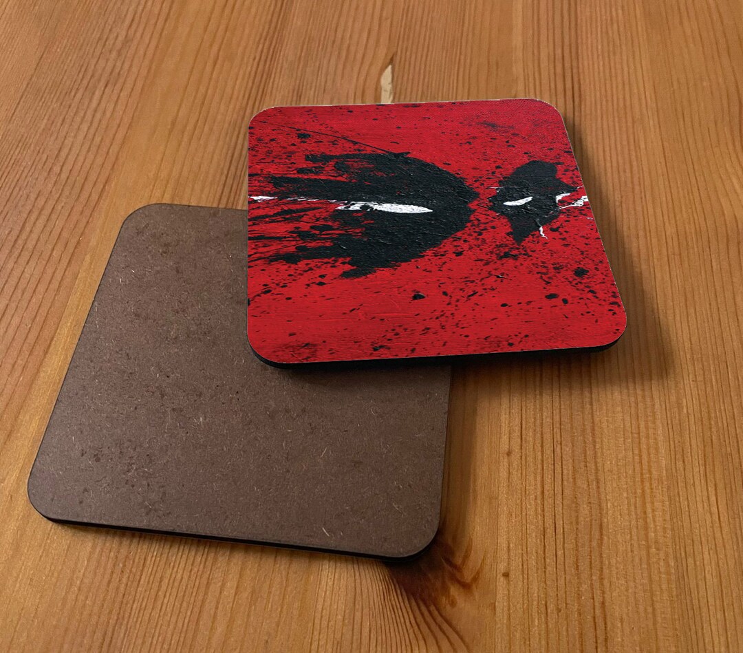 Deadpool Marvel Kick Ass Anti Superhero Funny Synthetic Wood - Etsy
