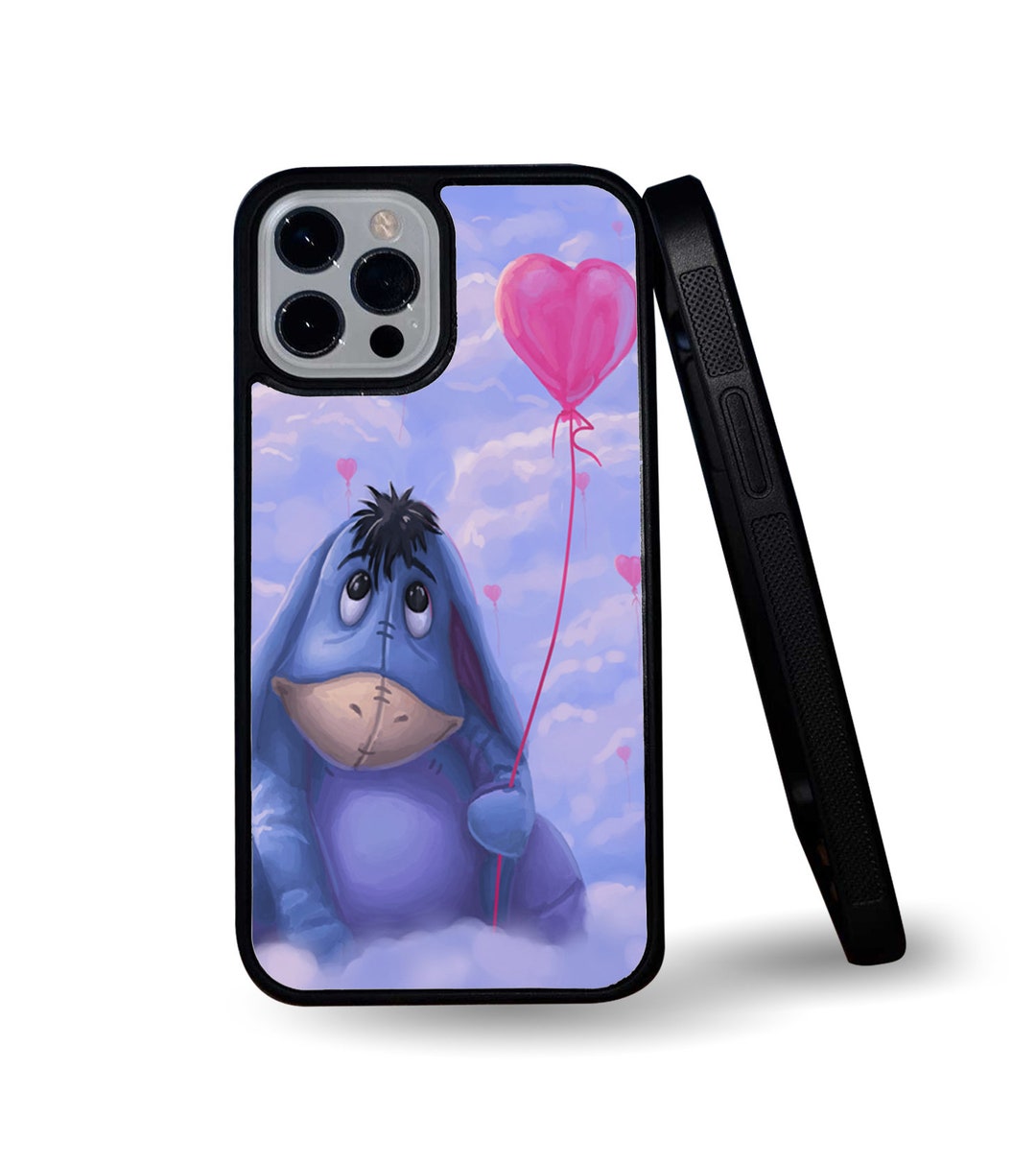 Eeyore Cute Donkey Chubby Mood Down Quote Stylish Snapback Rubber Phone ...
