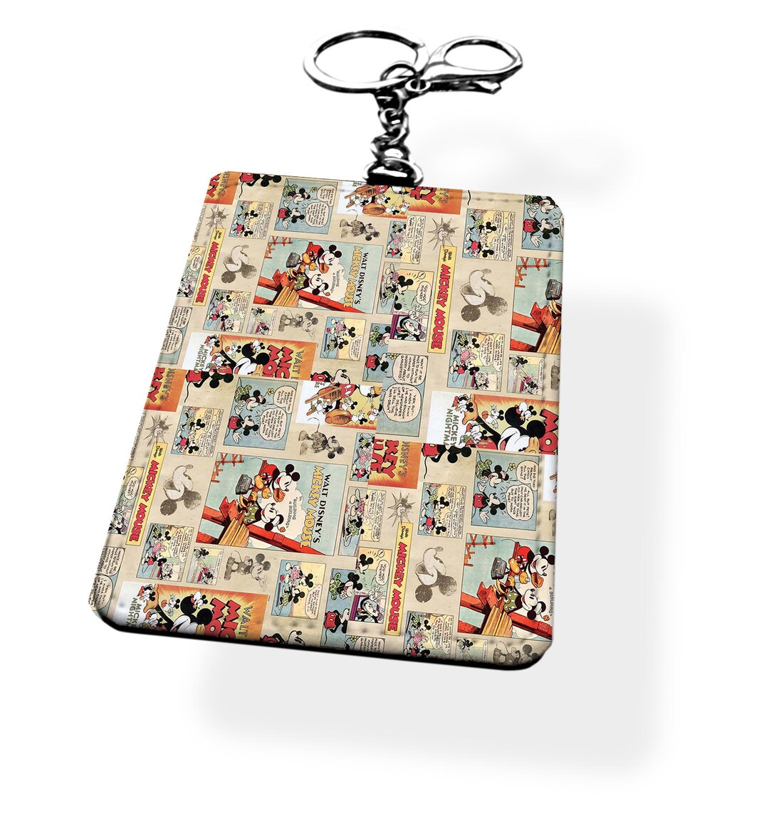 Mickey Mouse Minnie Love Classic Comic Style Synthetic Leather USB ...