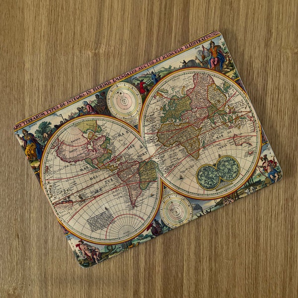 Travel Map Holder - Etsy