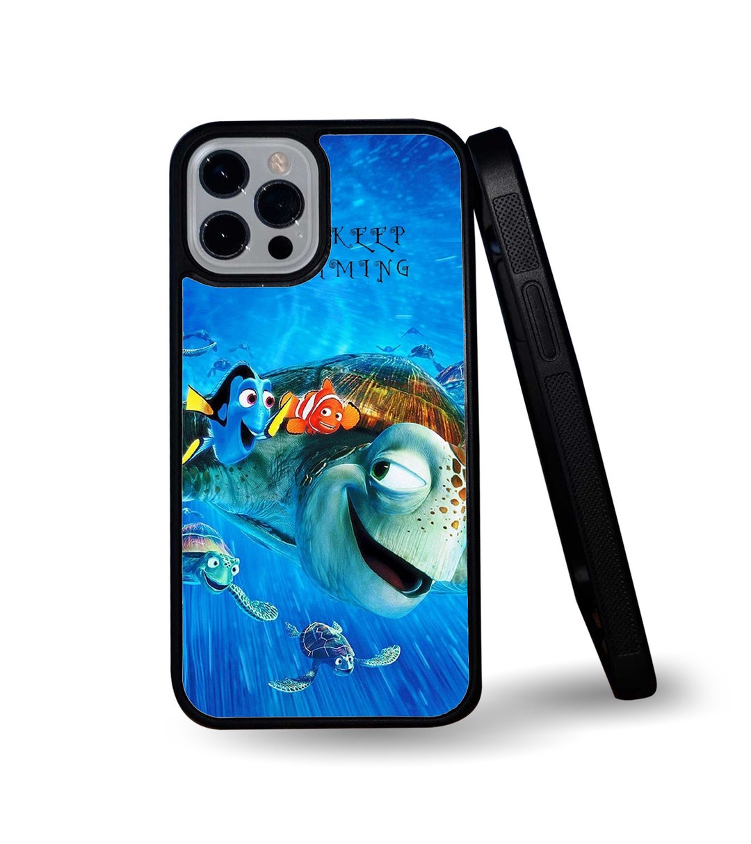 The Finding Nemo Dory Wallpaper Disney Stylish Snapback Rubber Phone ...