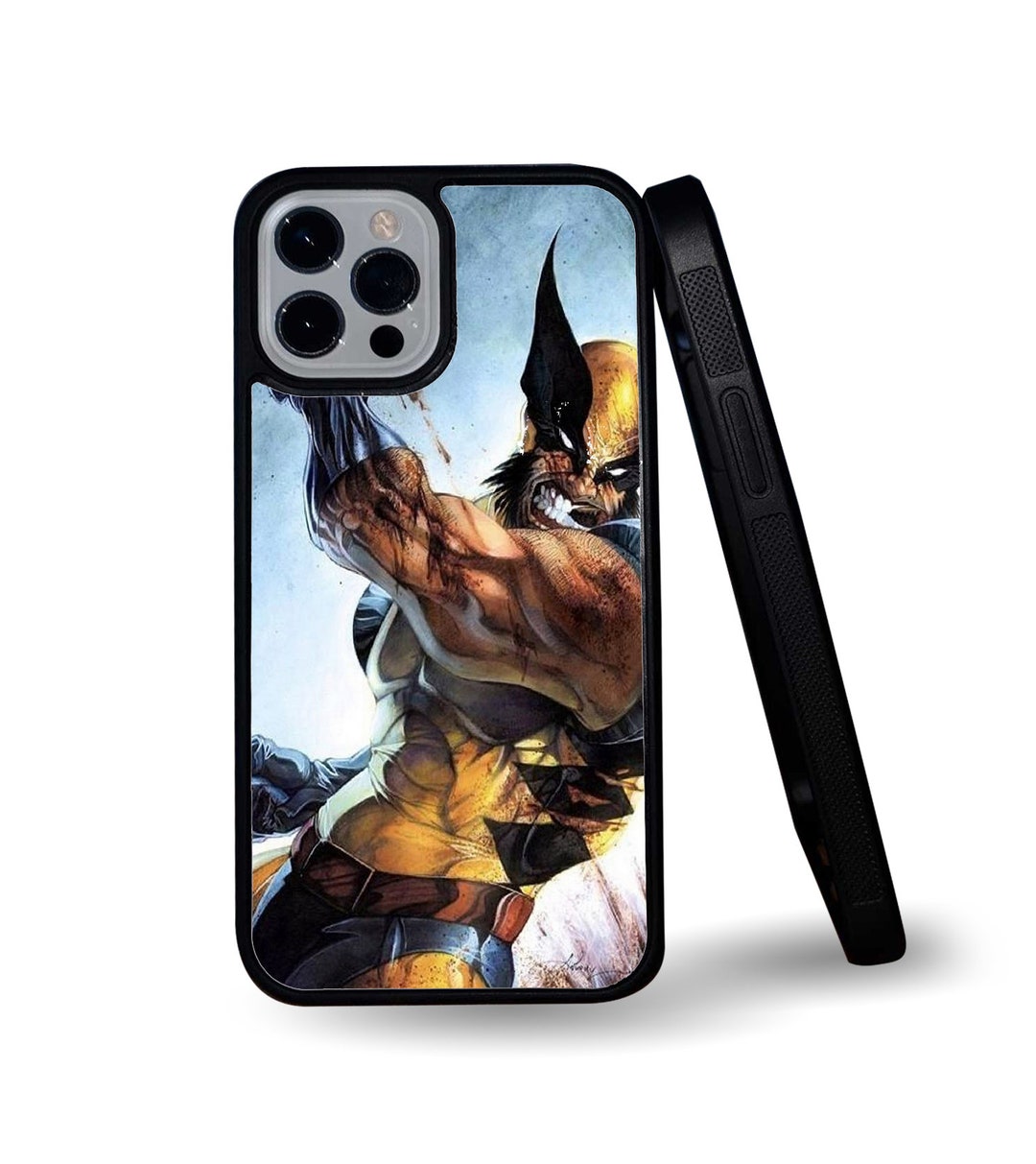Wolverine Slash Marvel Poster Stylish Snapback Rubber Phone Cover for ...