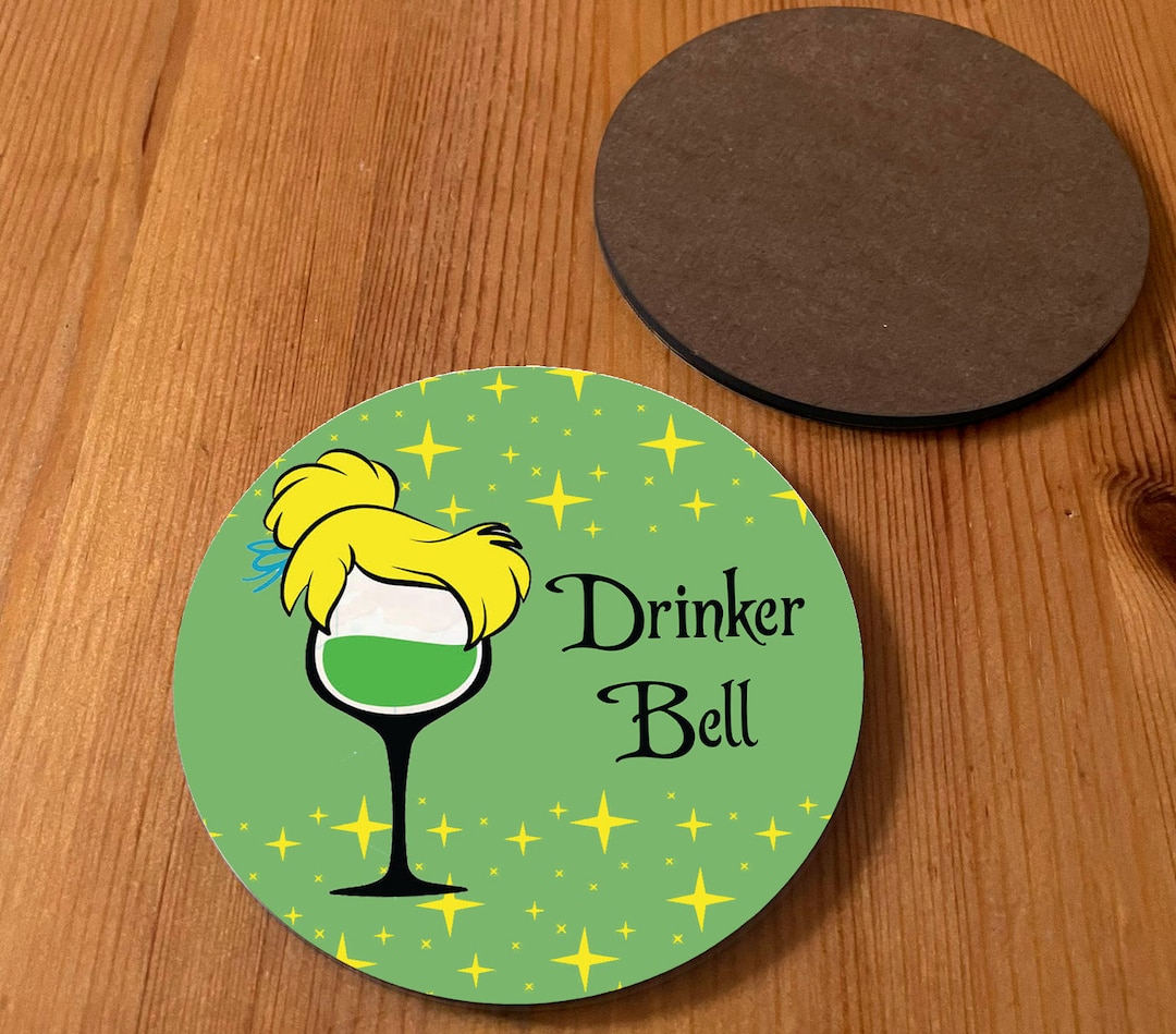 Tinkerbell Fairy Tale Drinker Bell Quirky Quote Disney Lovers Synthetic ...