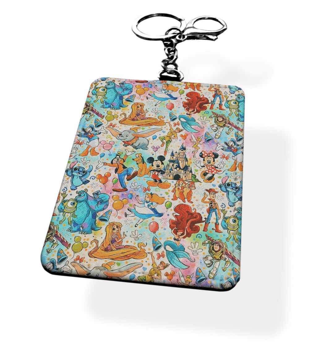 Disney Collage Art Aliens Toy Story Ariel Leather USB Stick Key Ring ...