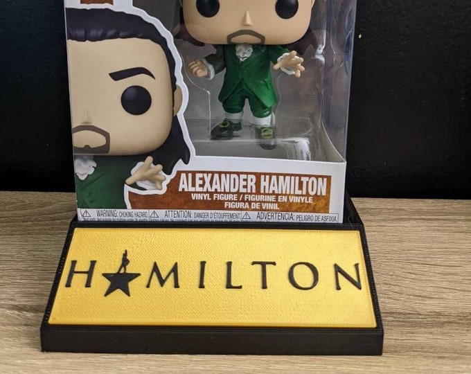 Hamilton Funko Stand Wall Mountable With Platforms for Open Funko - Etsy