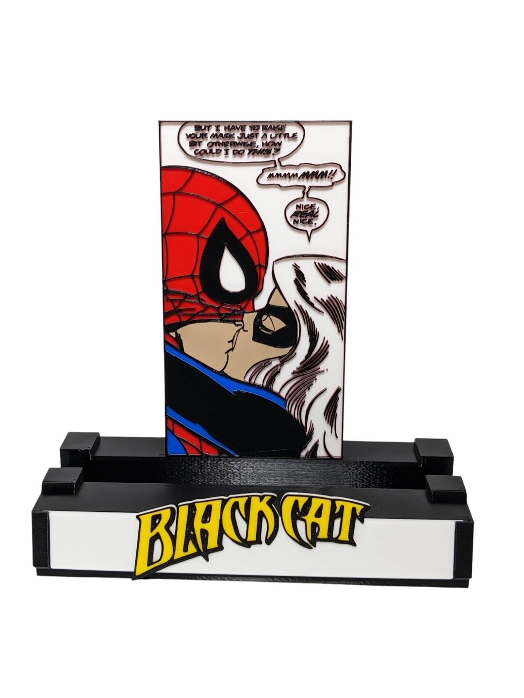 The Black Cat Comic Book Stand for Graded and Raw Books Fits CGC CBCS ...