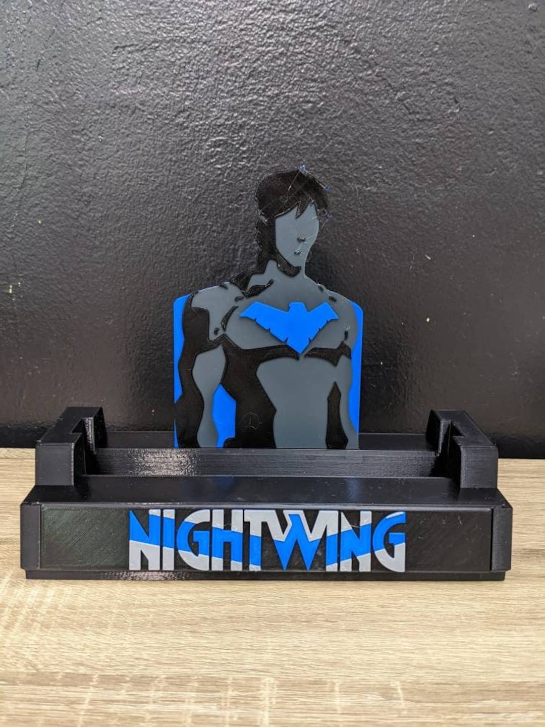 Nightwing Comic Book Stand Fits Graded CGC Cbcs-wall Mounted-desktop ...