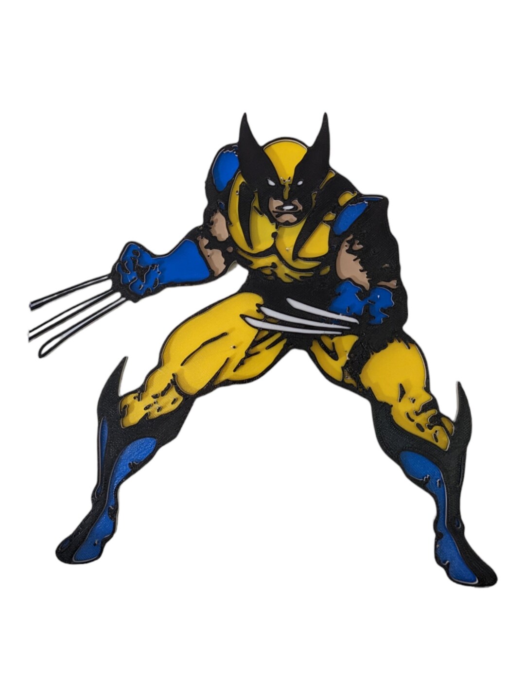 Wolverine 3D Printed Wall Art - Etsy