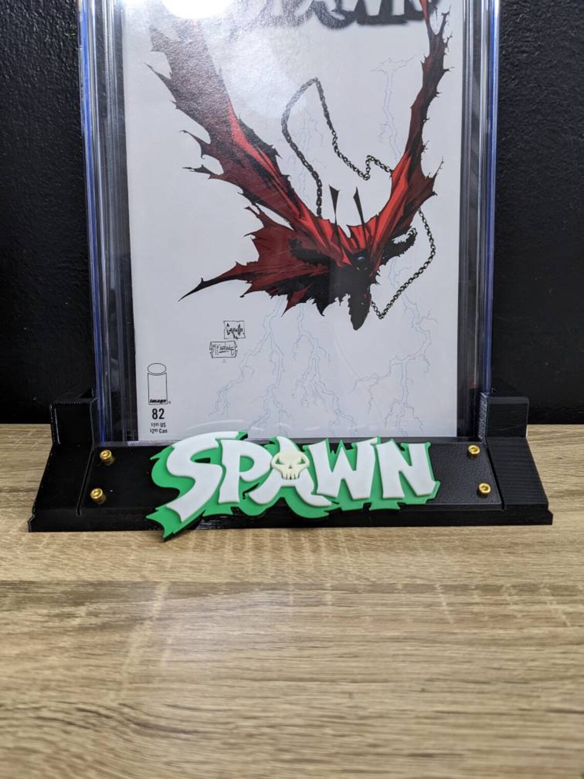 Spawn Comic Book Stand Wall Mountable LED Friendly Fits CGC - Etsy