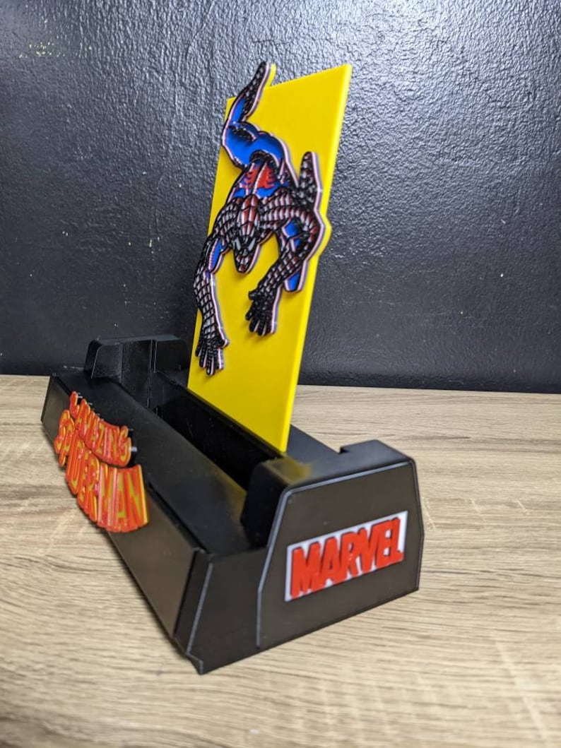 The Amazing Spiderman Comic Book Stand Fits Graded CGC and - Etsy