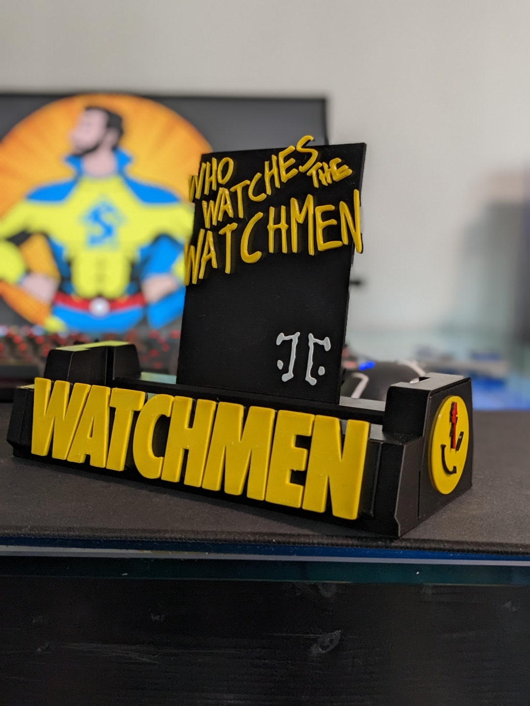 Watchmen Comic Book Stand LED Ready, Fits Graded CGC, CBCS and More - Etsy