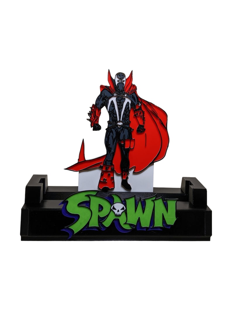 Spawn Comic Book Stand Wall Mountable LED Friendly Fits CGC - Etsy