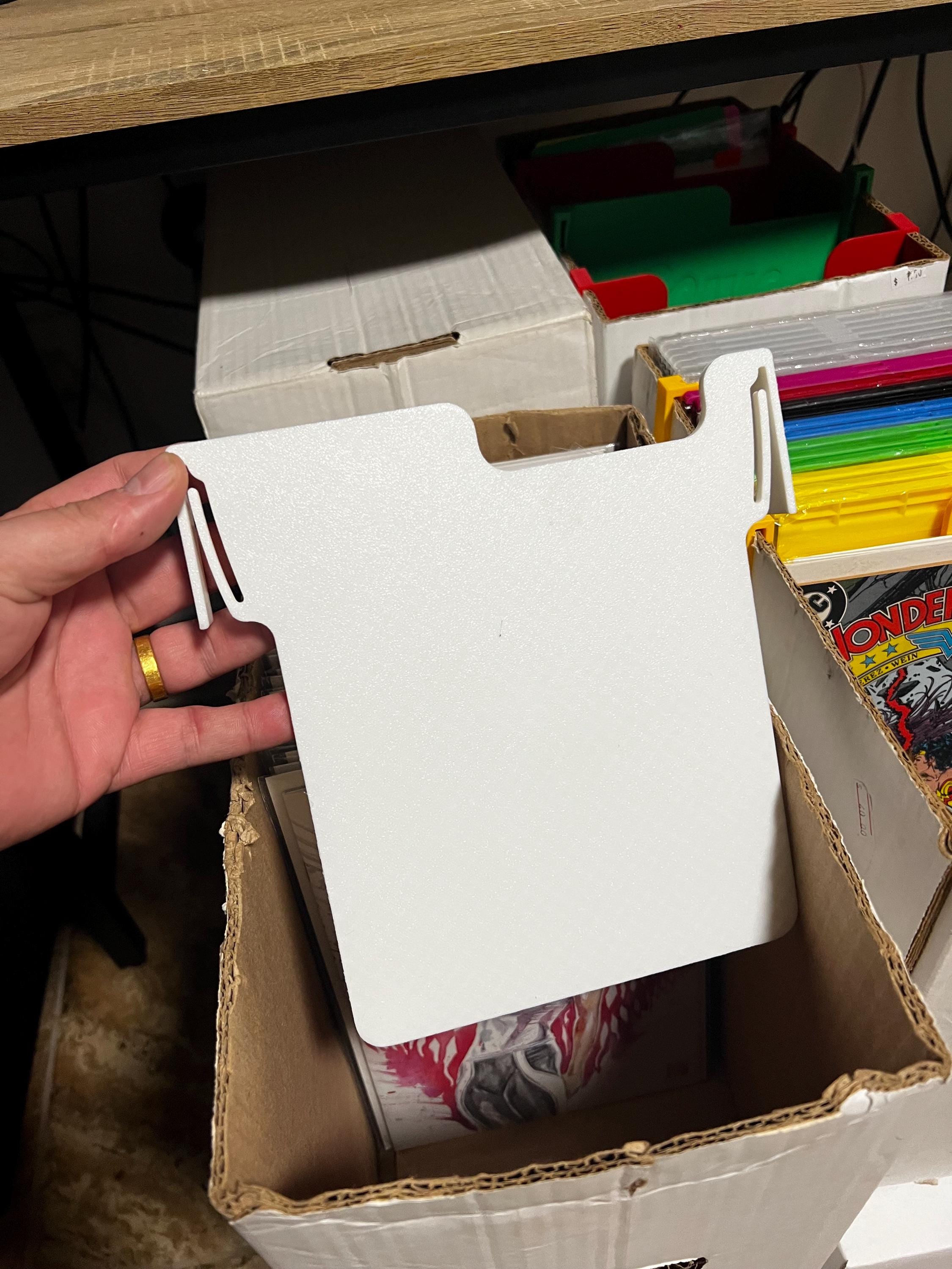 The Comic Stopper - Comic Box Organizers - Divider - Fits Long and ...