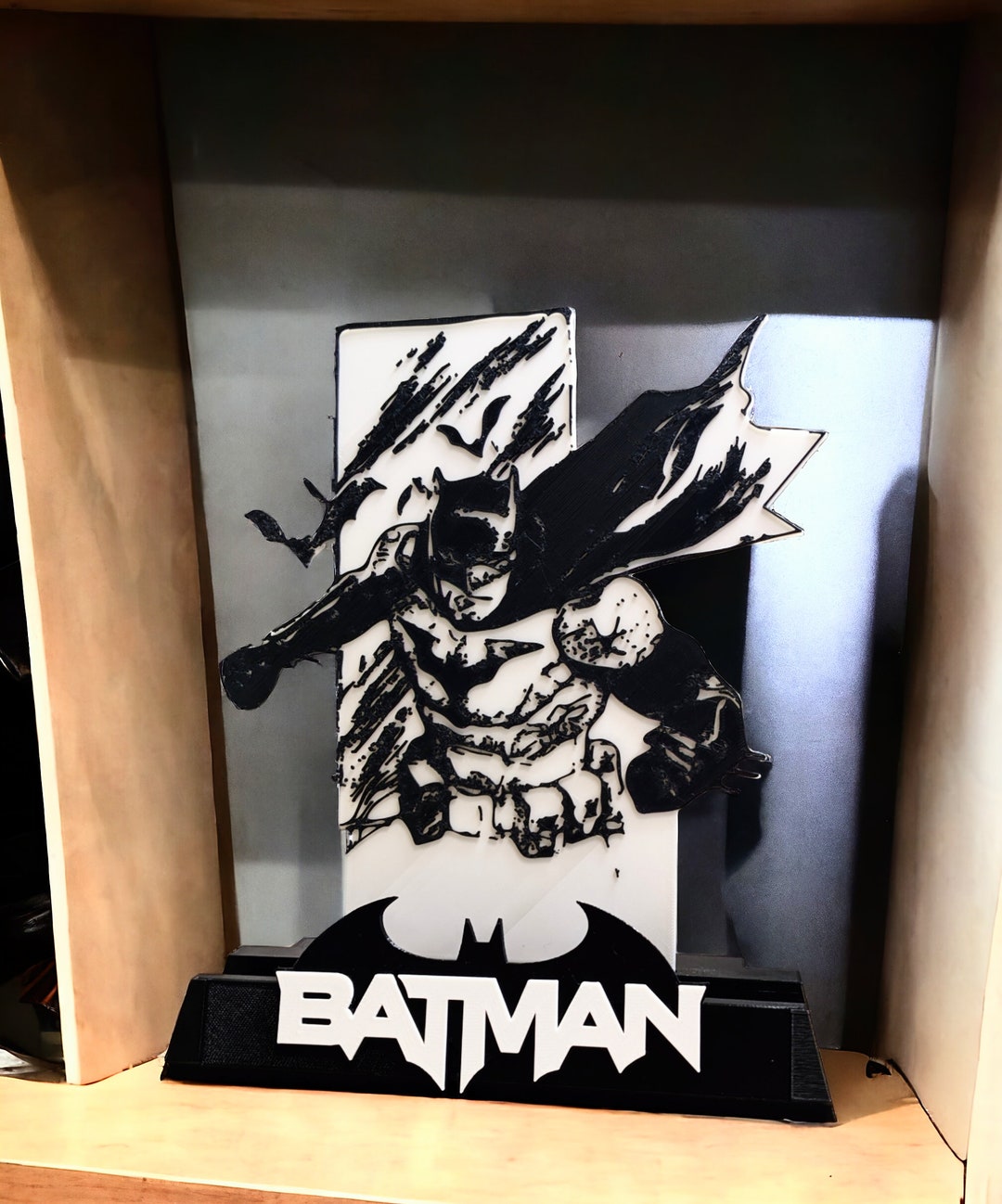 New Batman Comic Book Stand for Graded and Raw Books CGC, CBCS. Wall ...