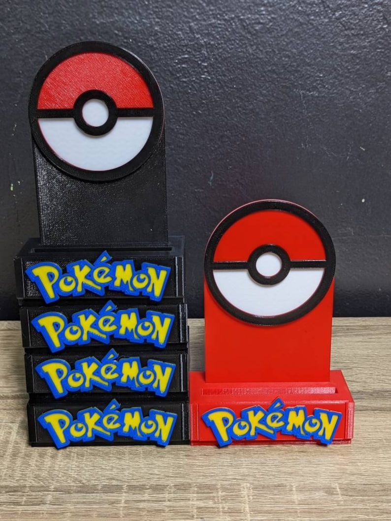 Pokemon Card Stands Wall Mount Displays for PSA and Graded - Etsy