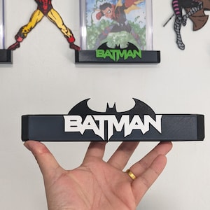 New Batman Comic Book Stand for Graded and Raw Books CGC, CBCS. Wall ...