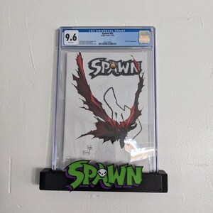 Spawn Comic Book Stand Wall Mountable -LED Friendly - Fits CGC CBCS and Raw Books - Etsy