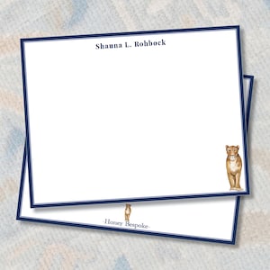 Personalized BYU Stationery/ BYU Cougars Stationery / Brigham Young ...