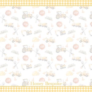 Preppy Construction Themed Stationery / Dump Truck Thank You Cards ...