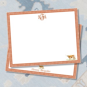 Personalized Texas Stationery/ Longhorns / Graduation Gift/ Preppy ...