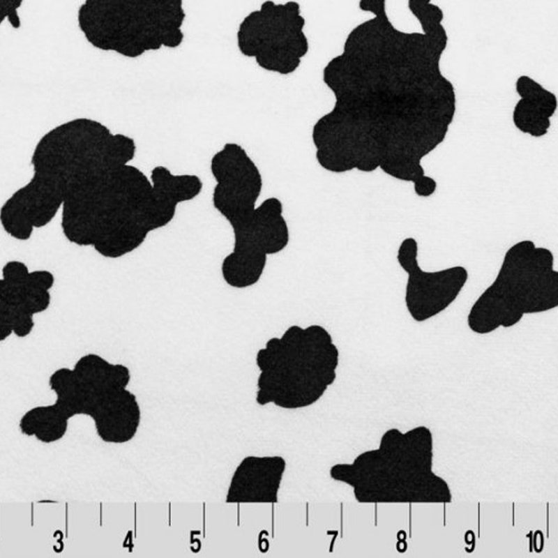 Boy Cow Minky Fabric - Etsy