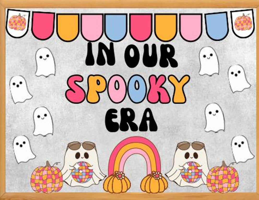 In Our Spooky Era Bulletin Board and Classroom Door Decor | Halloween ...