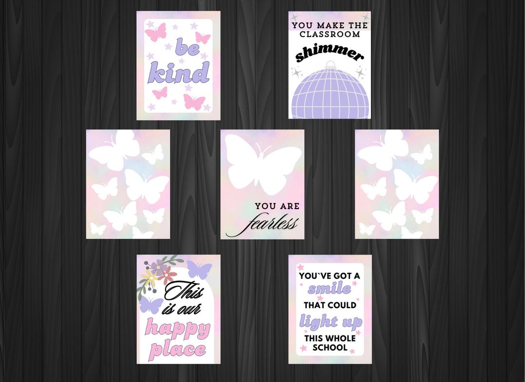 Taylor Swift Themed Classroom Motivational Posters Swiftie Classroom ...