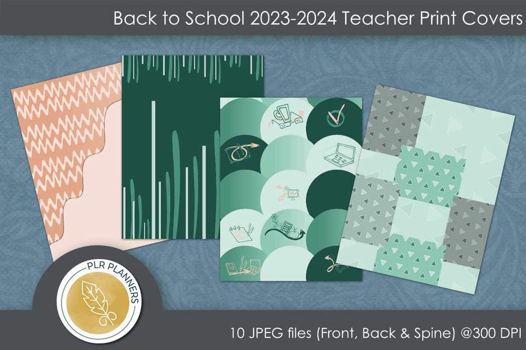 Customizable Back-to-school Teacher Planner - Etsy