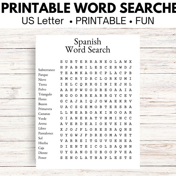 Circle Word Puzzles - Etsy