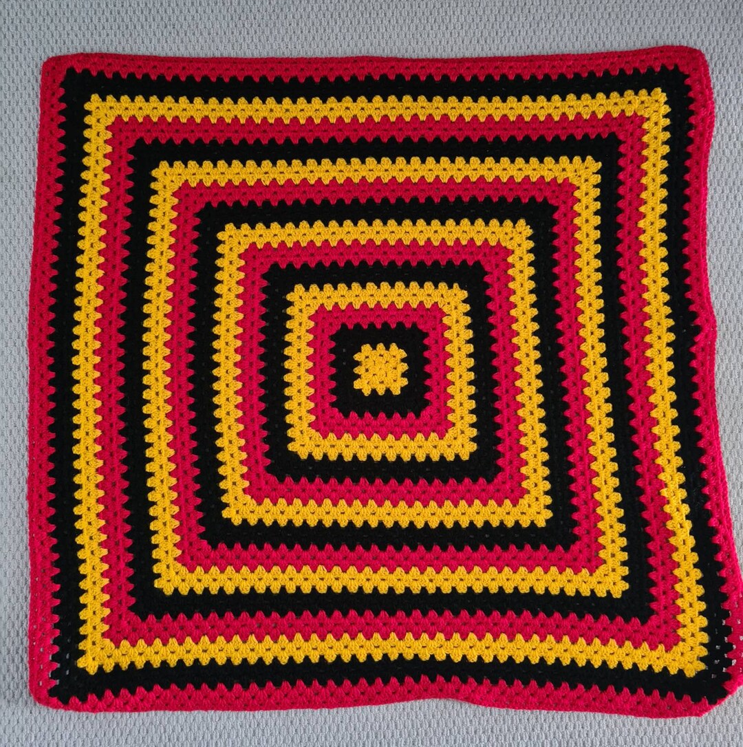 Aboriginal Indigenous Colours Granny Square Unisex Baby - Etsy