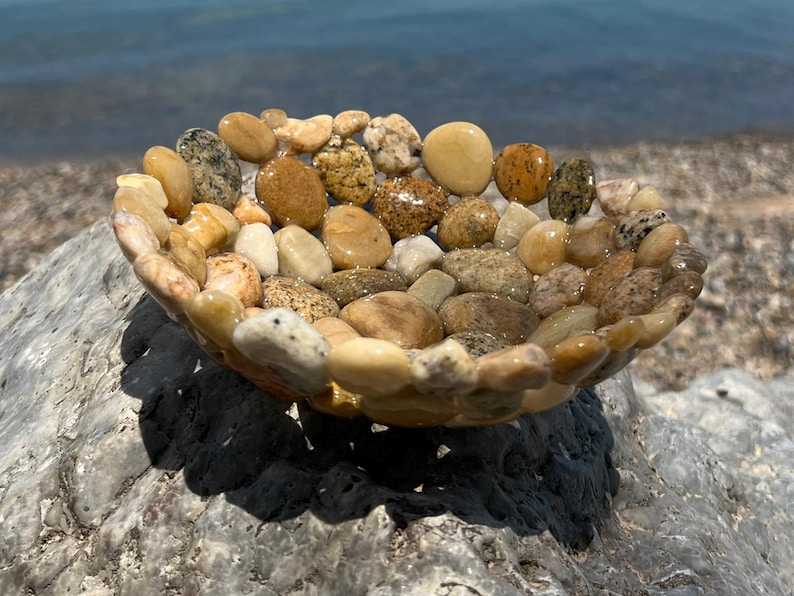 Rock Bowl, One of a Kind, Lake Michigan, Rockhound, Rock Decor, Nature ...