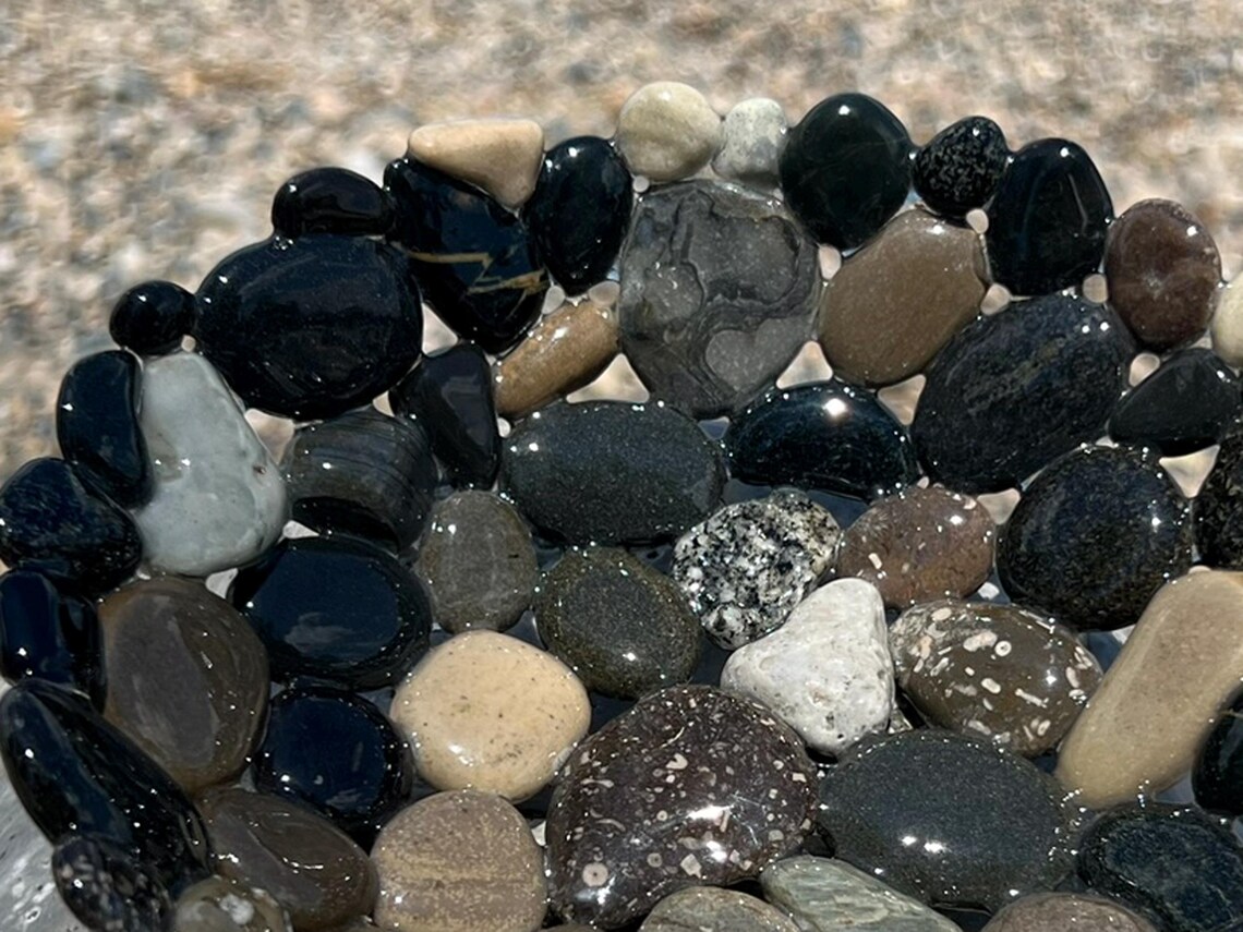 Rock Bowl, One of a Kind, Lake Michigan, Rockhound, Rock Decor, Nature ...