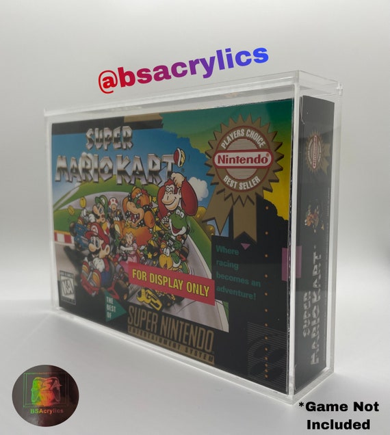 Super Nintendo SNES Video Game Acrylic Case Protector - Etsy