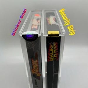 VHS Clamshell Tape Acrylic Case Protector UV Resistant - Etsy