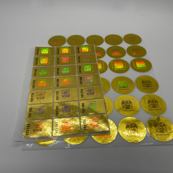 Security Stickers - Etsy