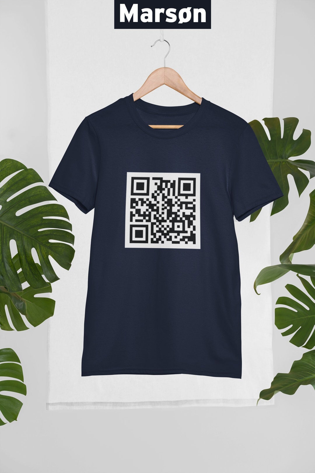 Qrcode Unisex T-shirt Qrcode Fun Tshirt Tshirt Design - Etsy