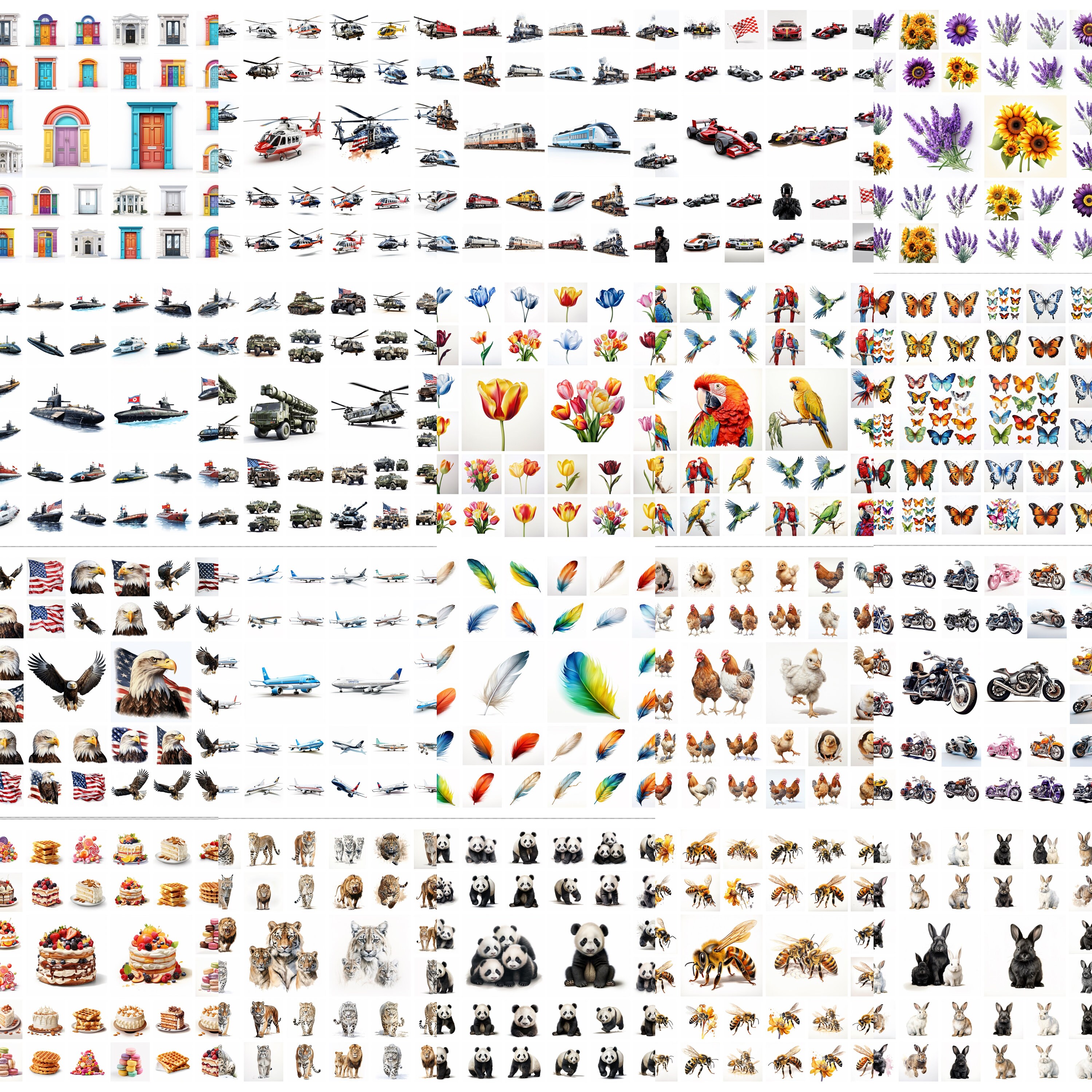 2200+ Mega Bundle: Realistic PNG Images for Endless Creativity - Nature ...