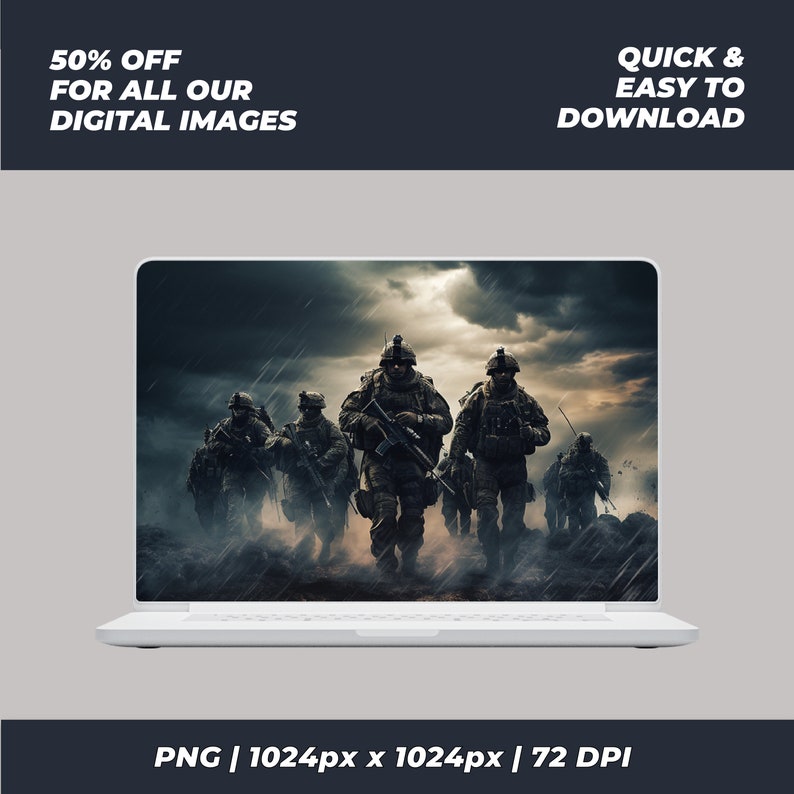 Military Scene Wallpaper, Army Camouflage Design (digital Download) - Etsy