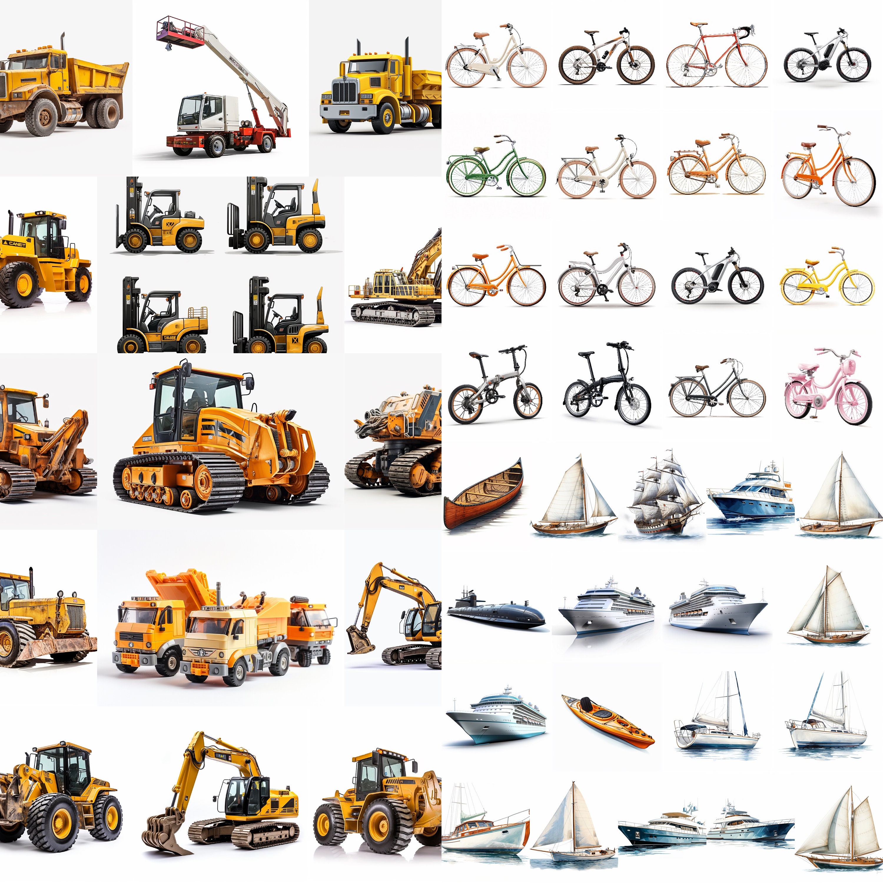 1000+ Vehicles Bundle, Ultra Bundle, Transportation Variety, Horse Png ...