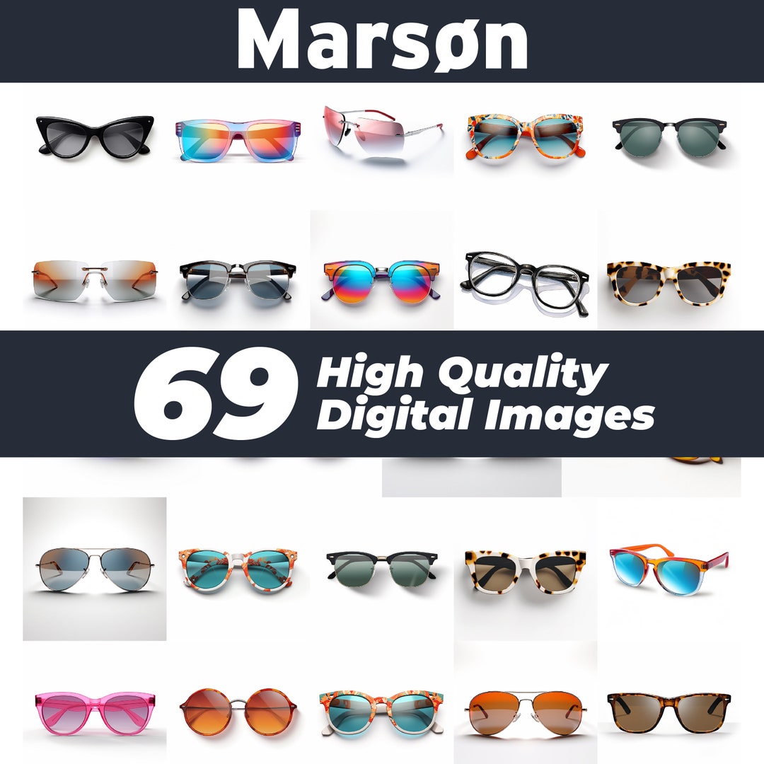 Sunglasses Clipart Bundle, Designer Eyewear PNG (digital Download) - Etsy
