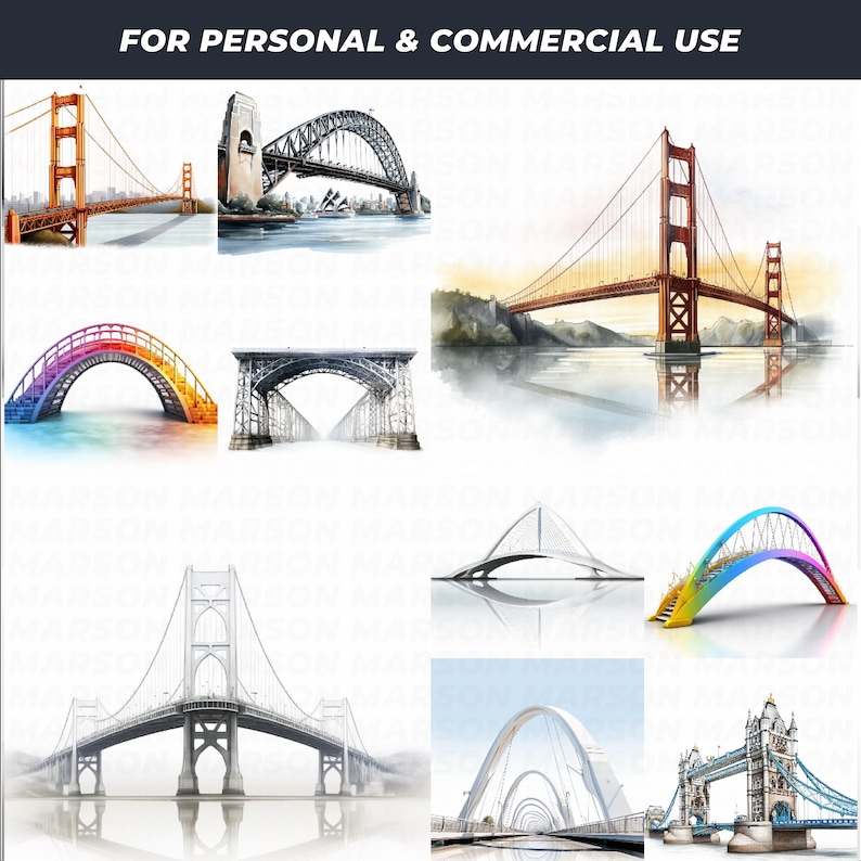 Bridges Clipart, Bridge Designs PNG, Modern Structures, Cityscape ...