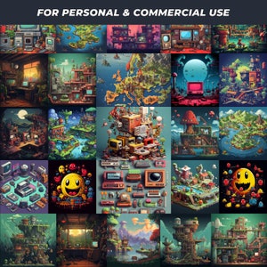 Wallpaper Pixel Art Retro Gaming, Gaming Background, Fantasy Gaming ...