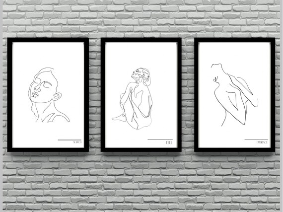 Minimal wall art Digital print Home decor Wall print | Etsy