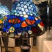 Fused & Stained Glass Table Lamp - Etsy